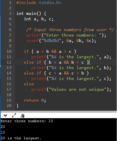 C Simple C Programming Examples With Output must Read For Beginners